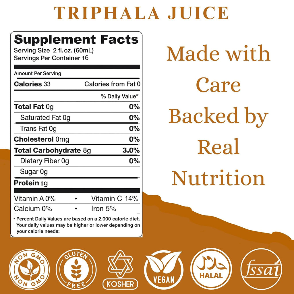 natural triphala juice detox drink