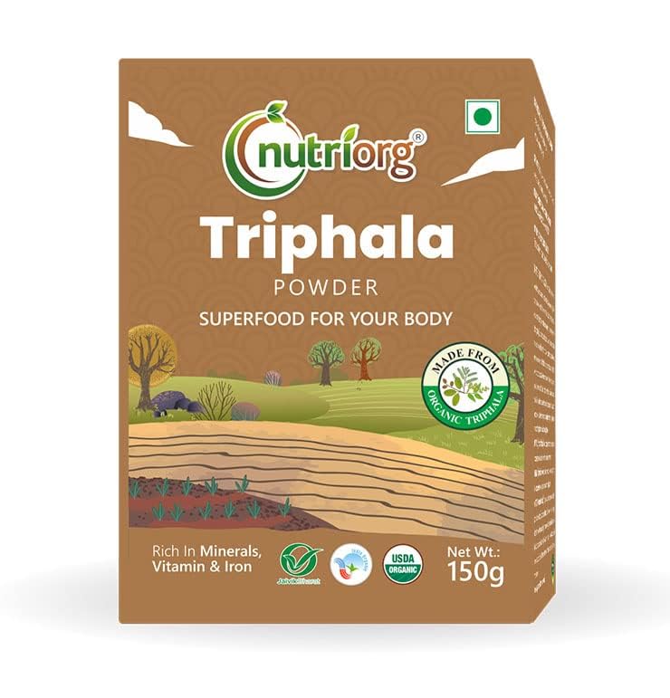 Natural triphala powder for detox