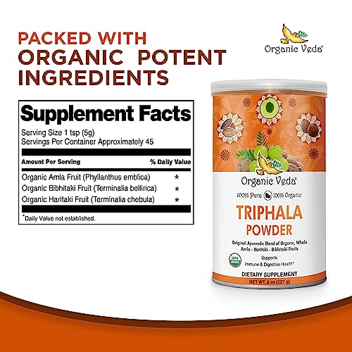 natural triphala supplement for digestion