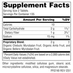Natural triphala tablets for detox