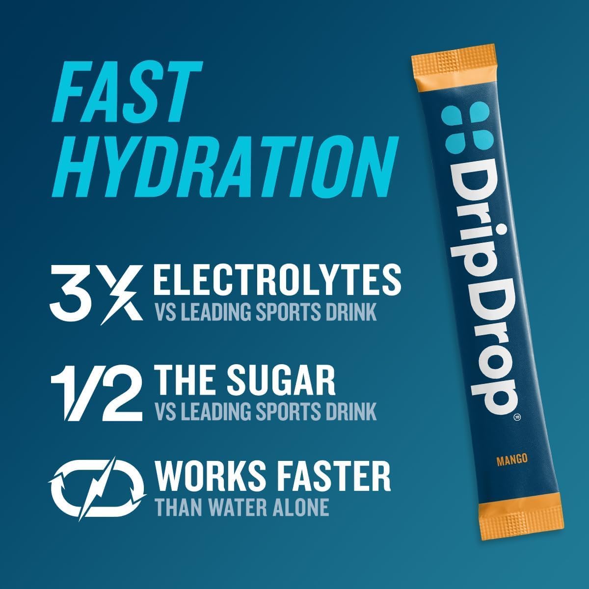 Natural tropical flavour electrolyte powder