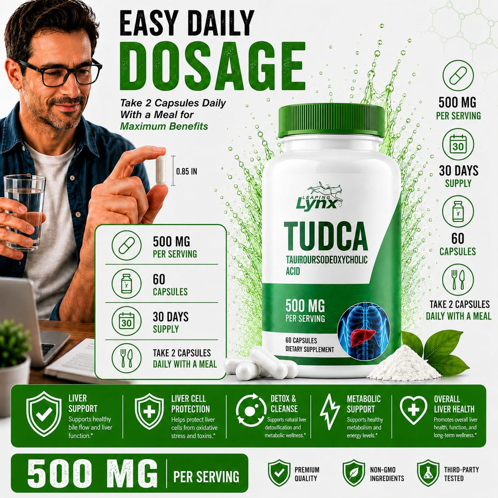 Natural TUDCA for overall wellness
