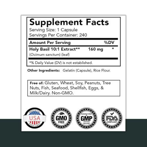 natural tulsi herb for wellness