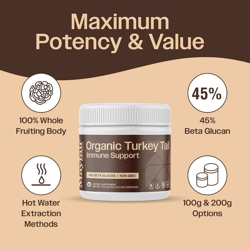 natural turkey tail for gut health