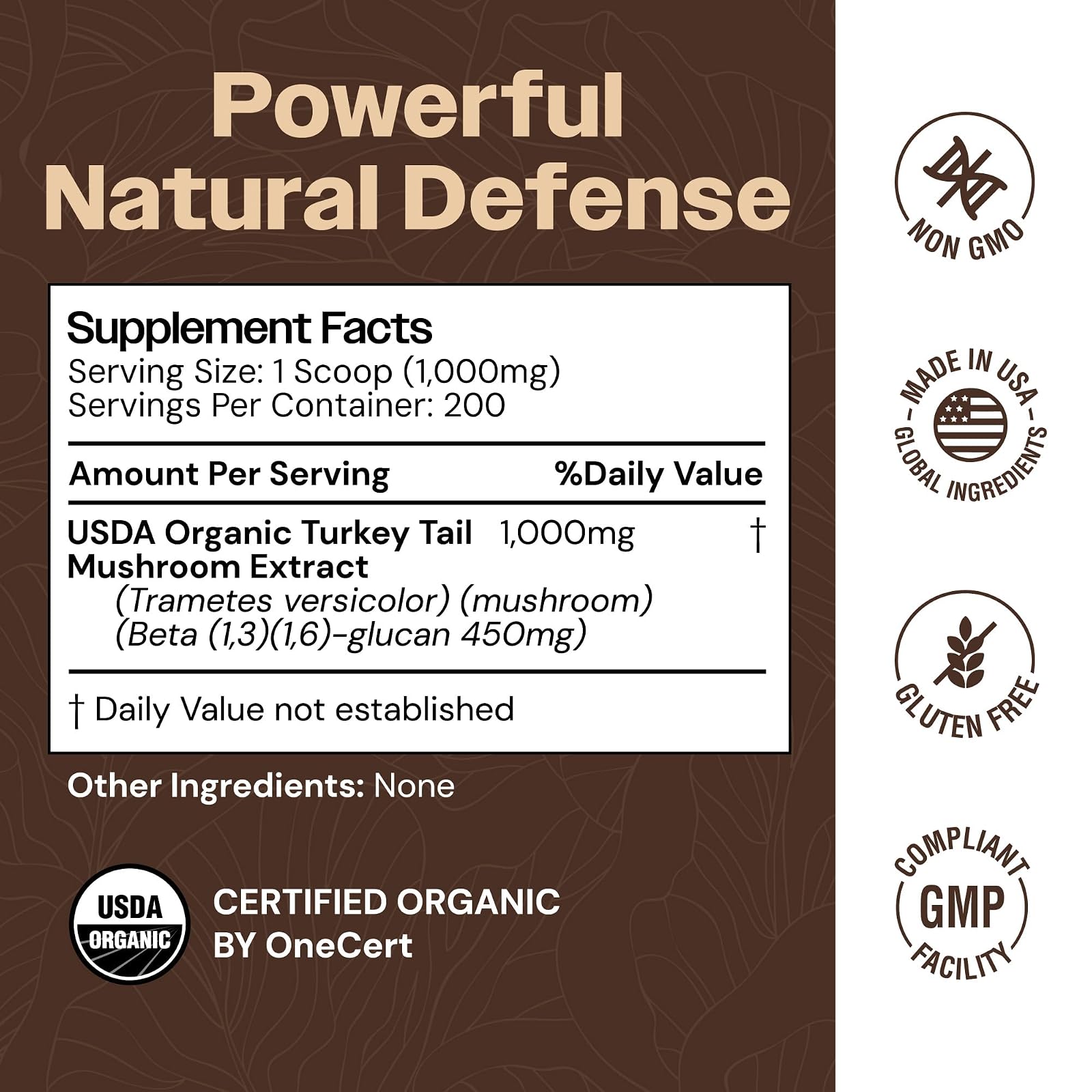 natural turkey tail supplement benefits