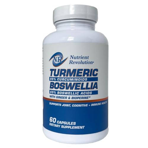Natural turmeric and boswellia supplement