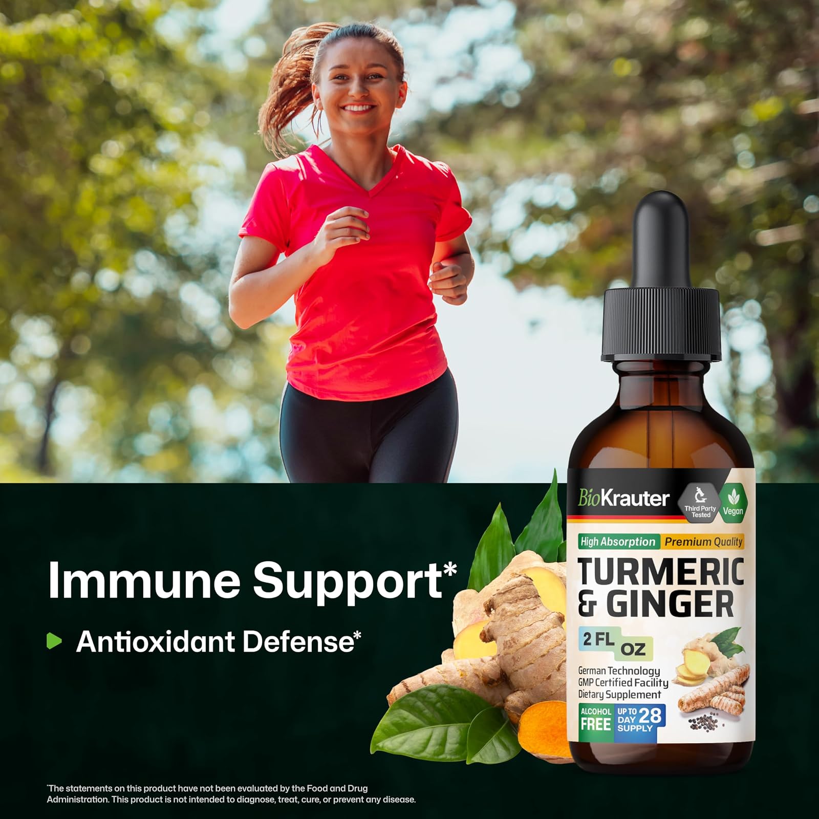 natural turmeric and ginger supplement