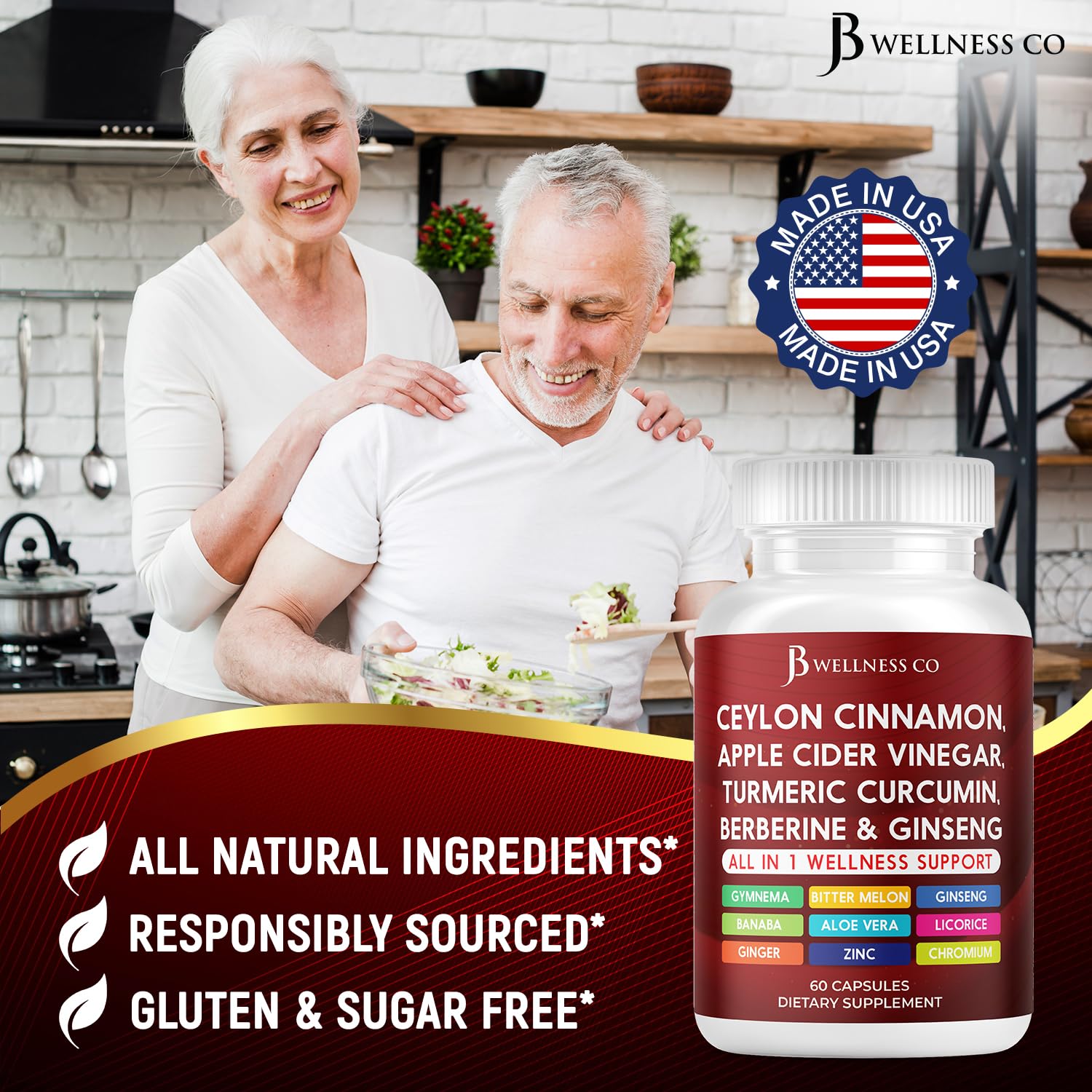 natural turmeric and ginseng blend