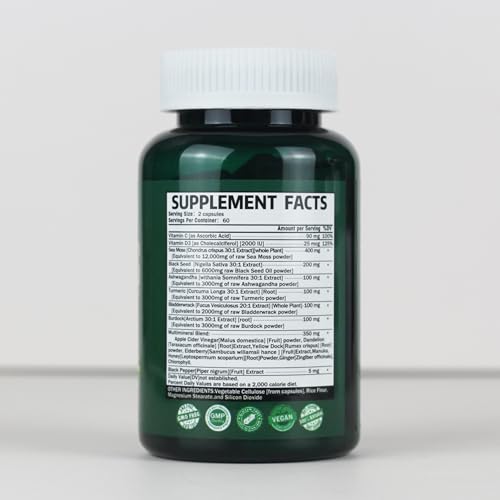 natural turmeric blend with sea moss