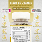 Natural turmeric capsules for daily health