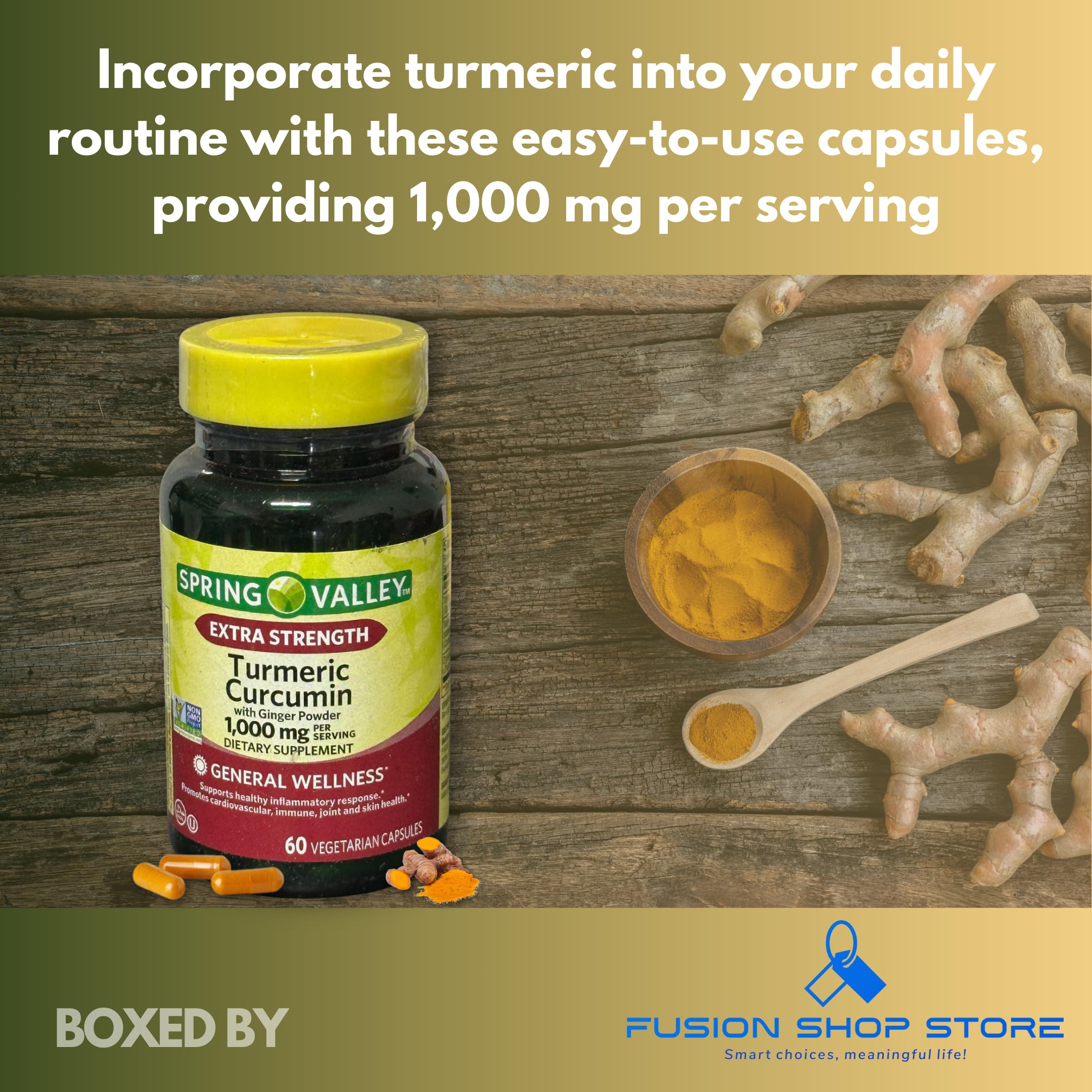 natural turmeric capsules for vitality