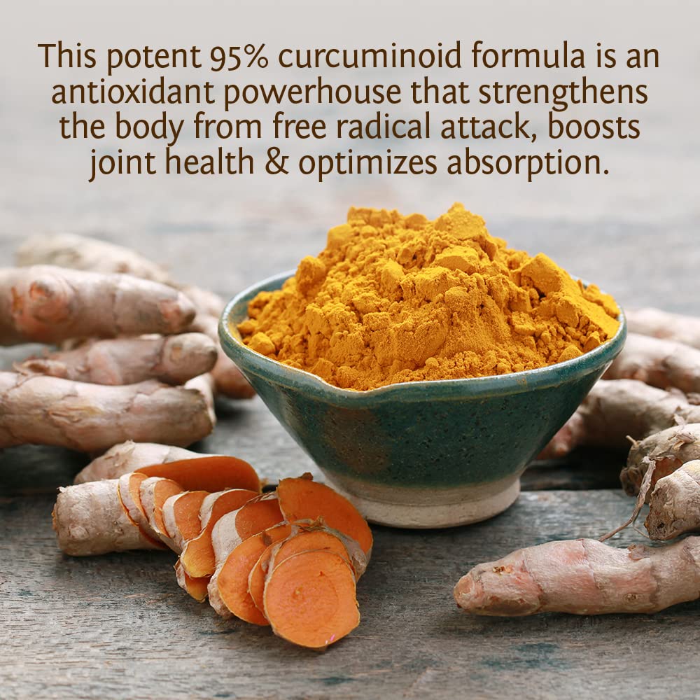 Natural turmeric capsules for wellness