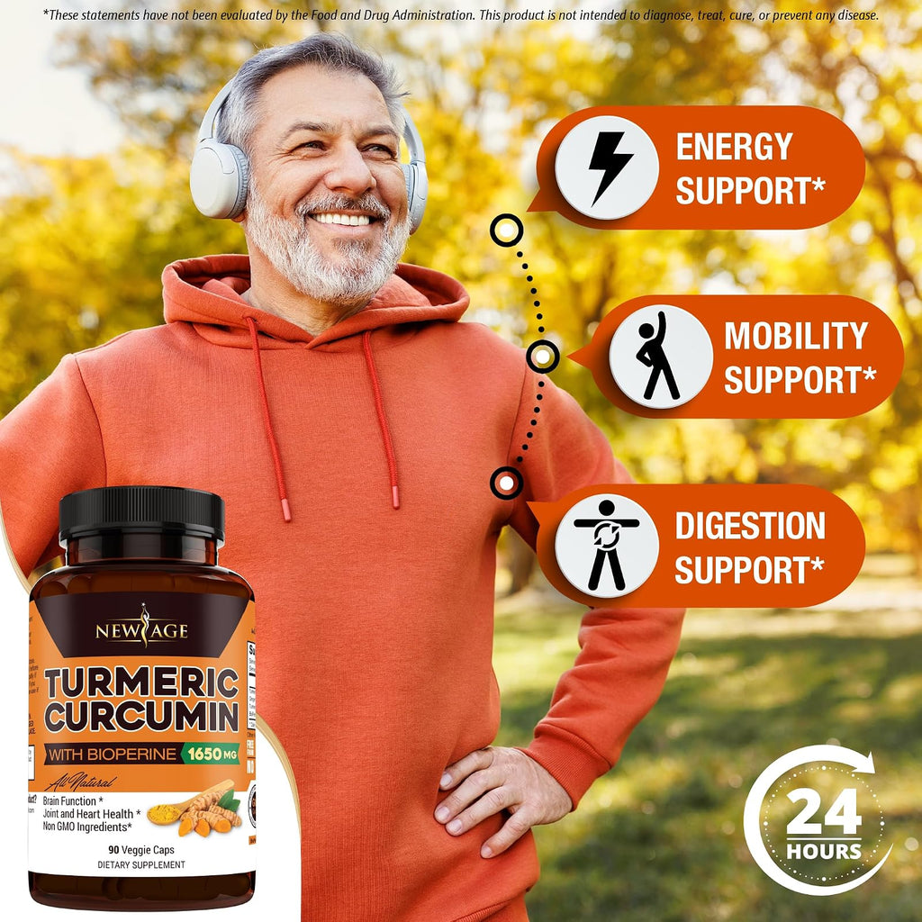 natural turmeric curcumin capsules