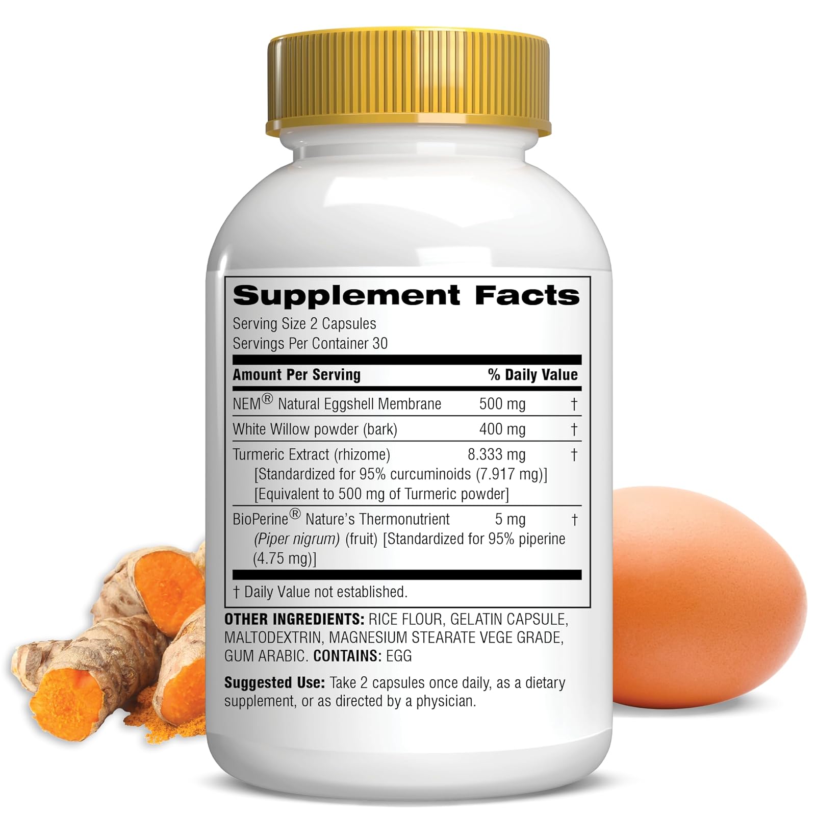natural turmeric curcumin capsules