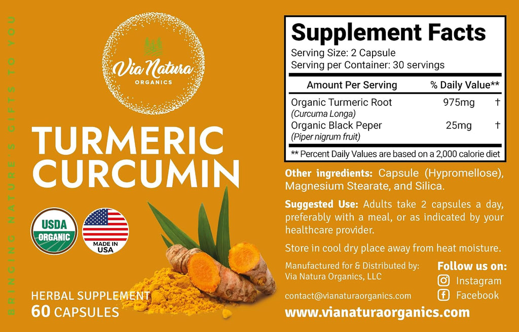 natural turmeric curcumin for inflammation relief