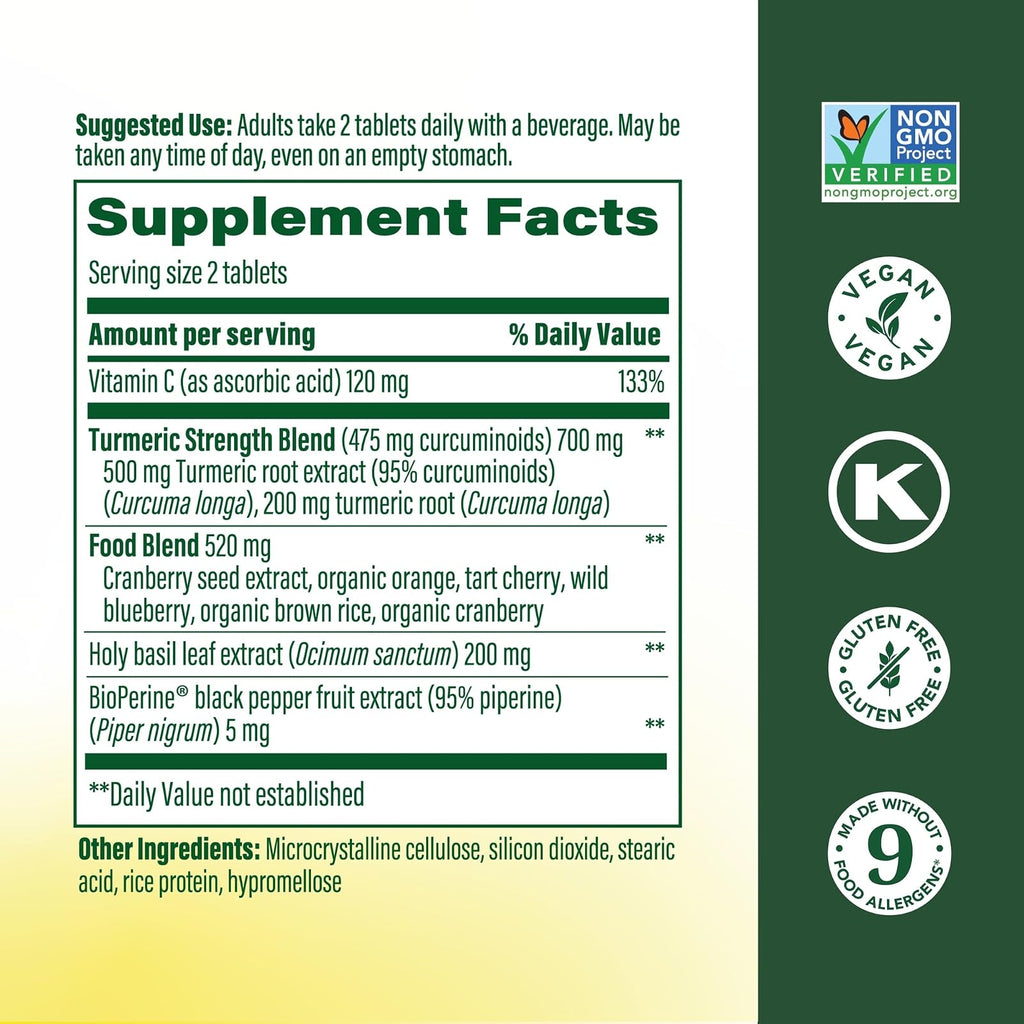 natural turmeric curcumin for inflammation