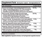 Natural turmeric curcumin for wellness