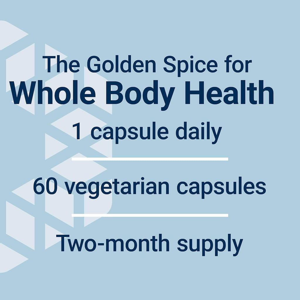 Natural turmeric curcumin for wellness