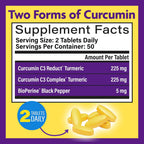 Natural turmeric curcumin for wellness
