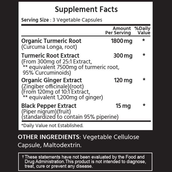 natural turmeric curcumin for wellness