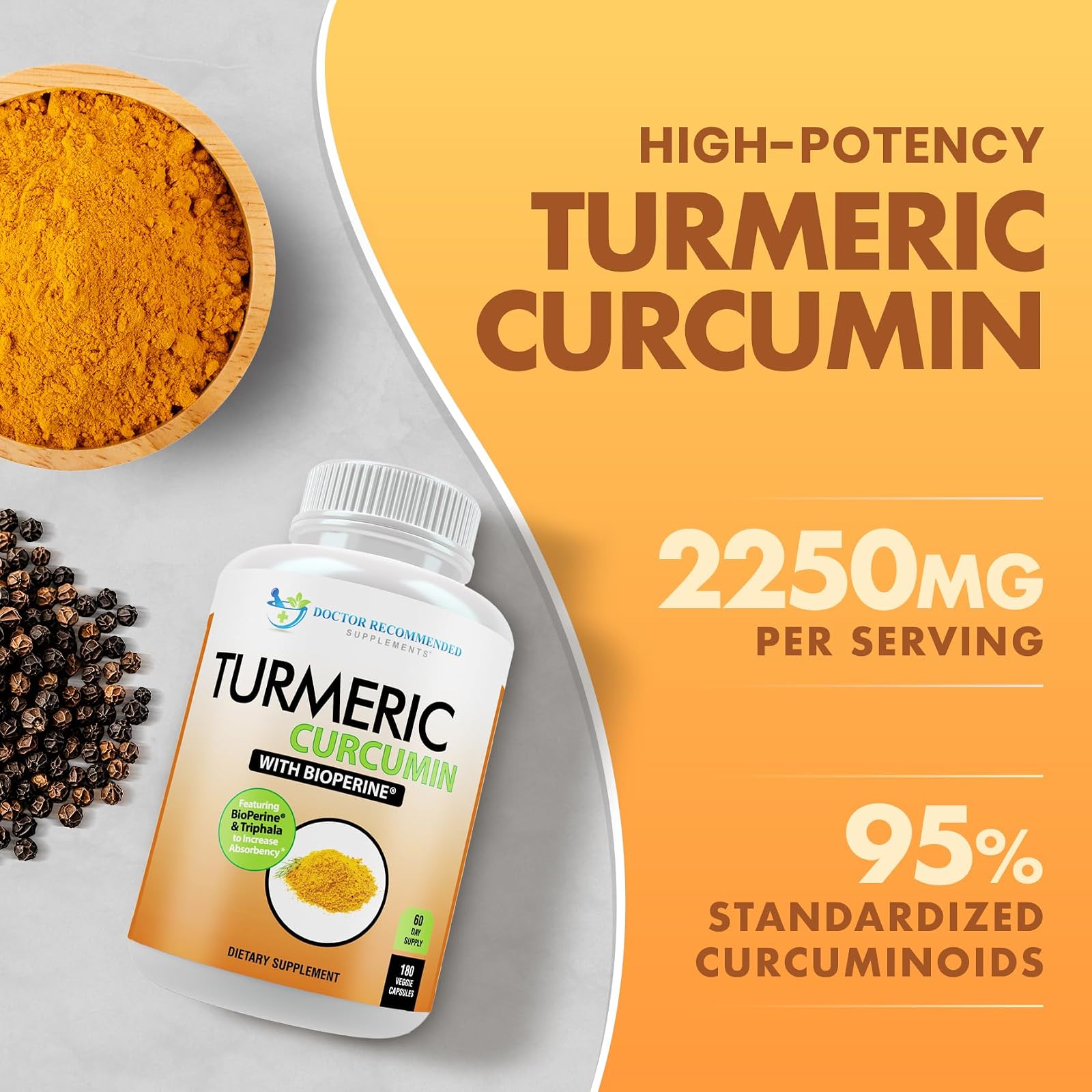 natural turmeric curcumin for wellness