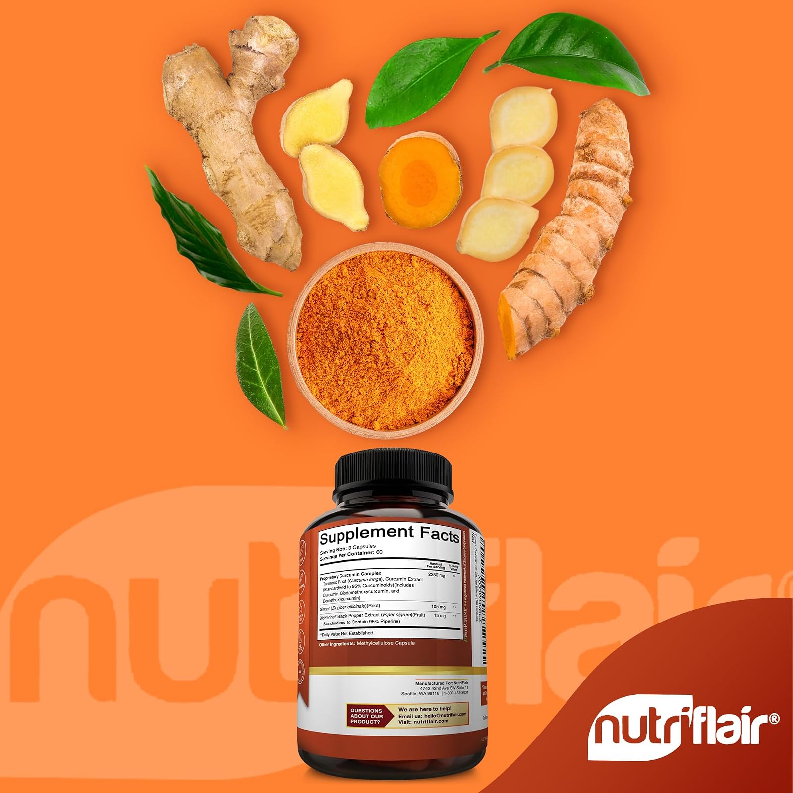 natural turmeric curcumin for wellness
