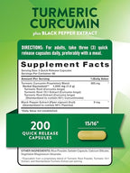 natural turmeric curcumin health benefits