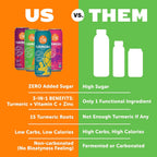 natural turmeric curcumin health drink