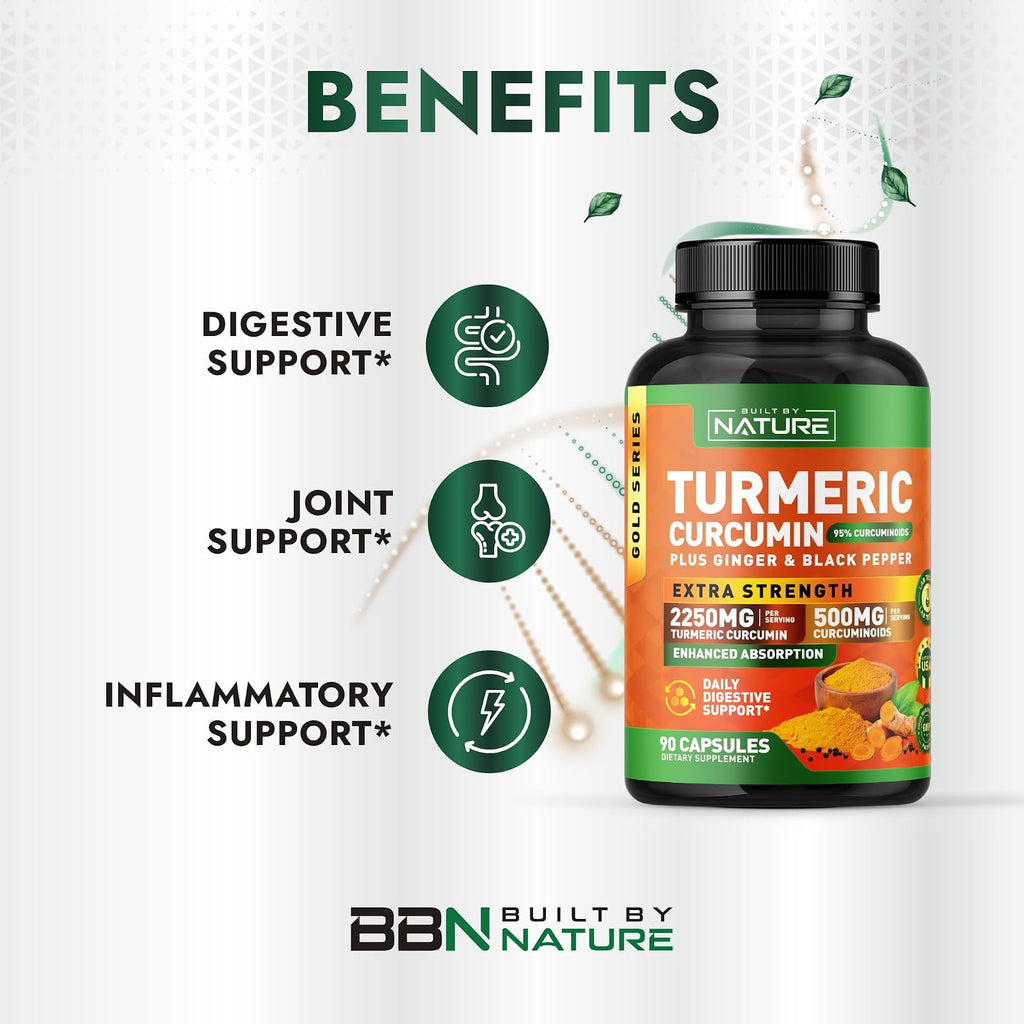 natural turmeric curcumin supplement benefits