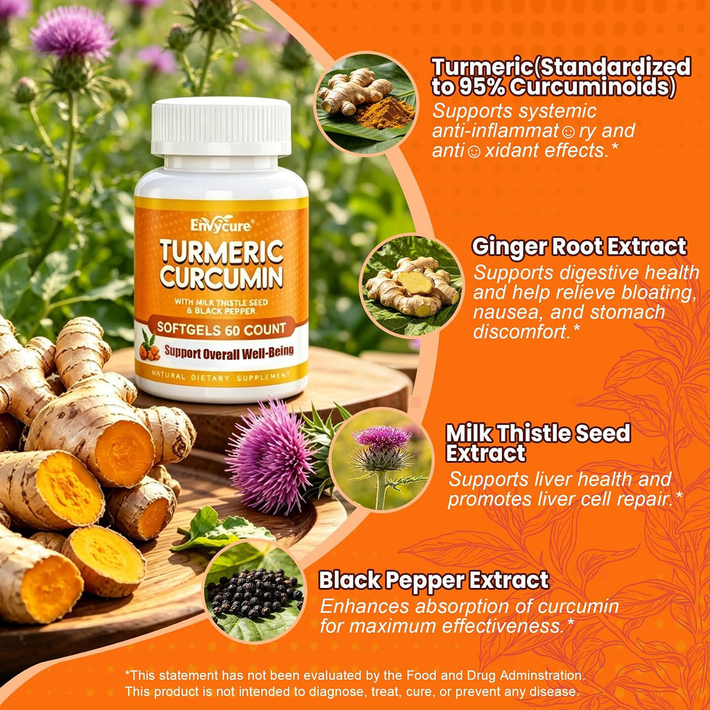 natural turmeric curcumin supplement benefits