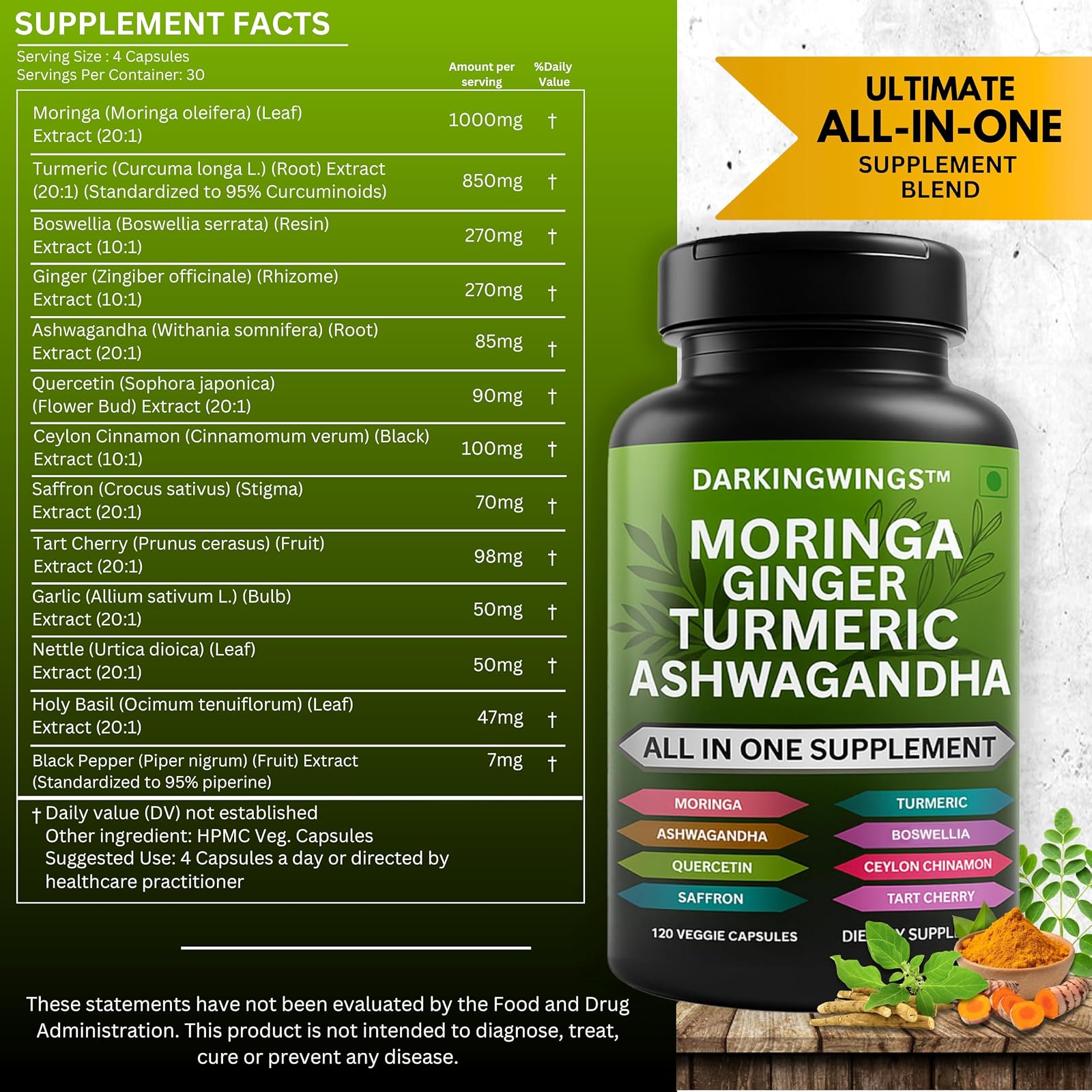 natural turmeric curcumin supplement benefits