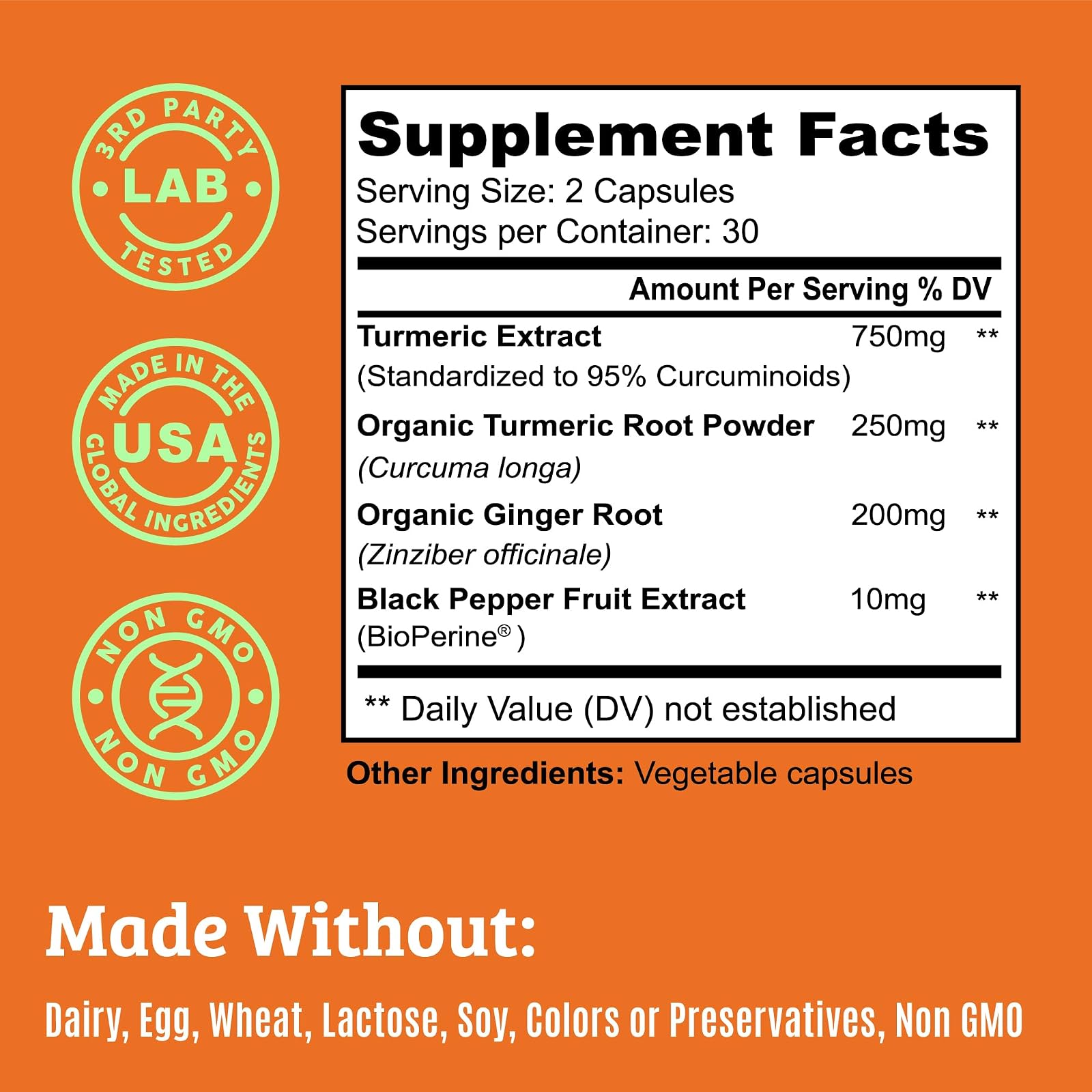 natural turmeric curcumin supplement benefits