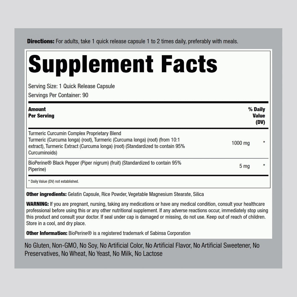natural turmeric curcumin supplement benefits