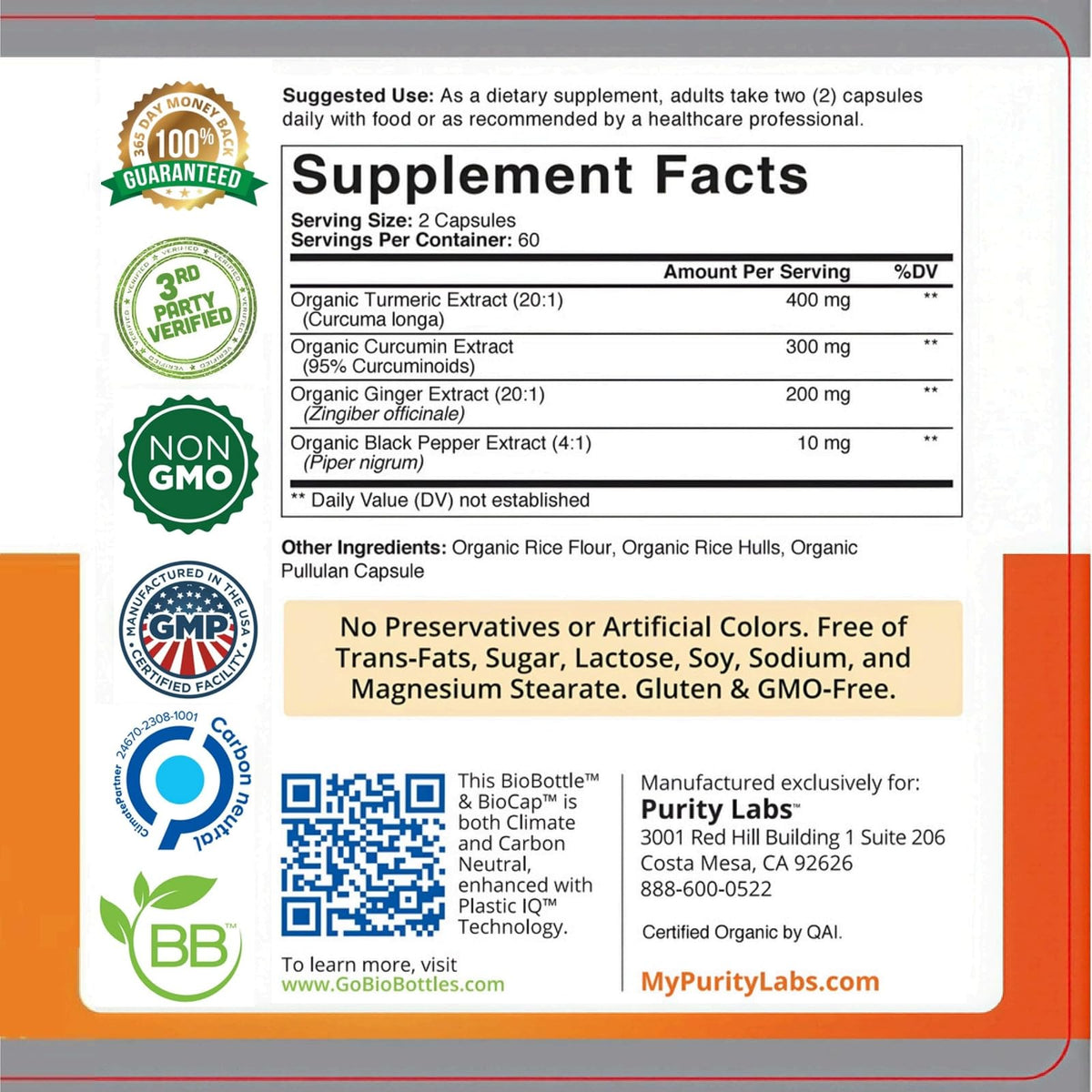 natural turmeric curcumin supplement benefits