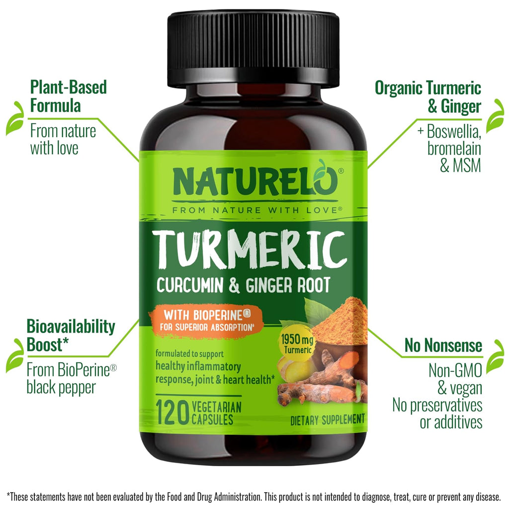 natural turmeric curcumin supplement benefits