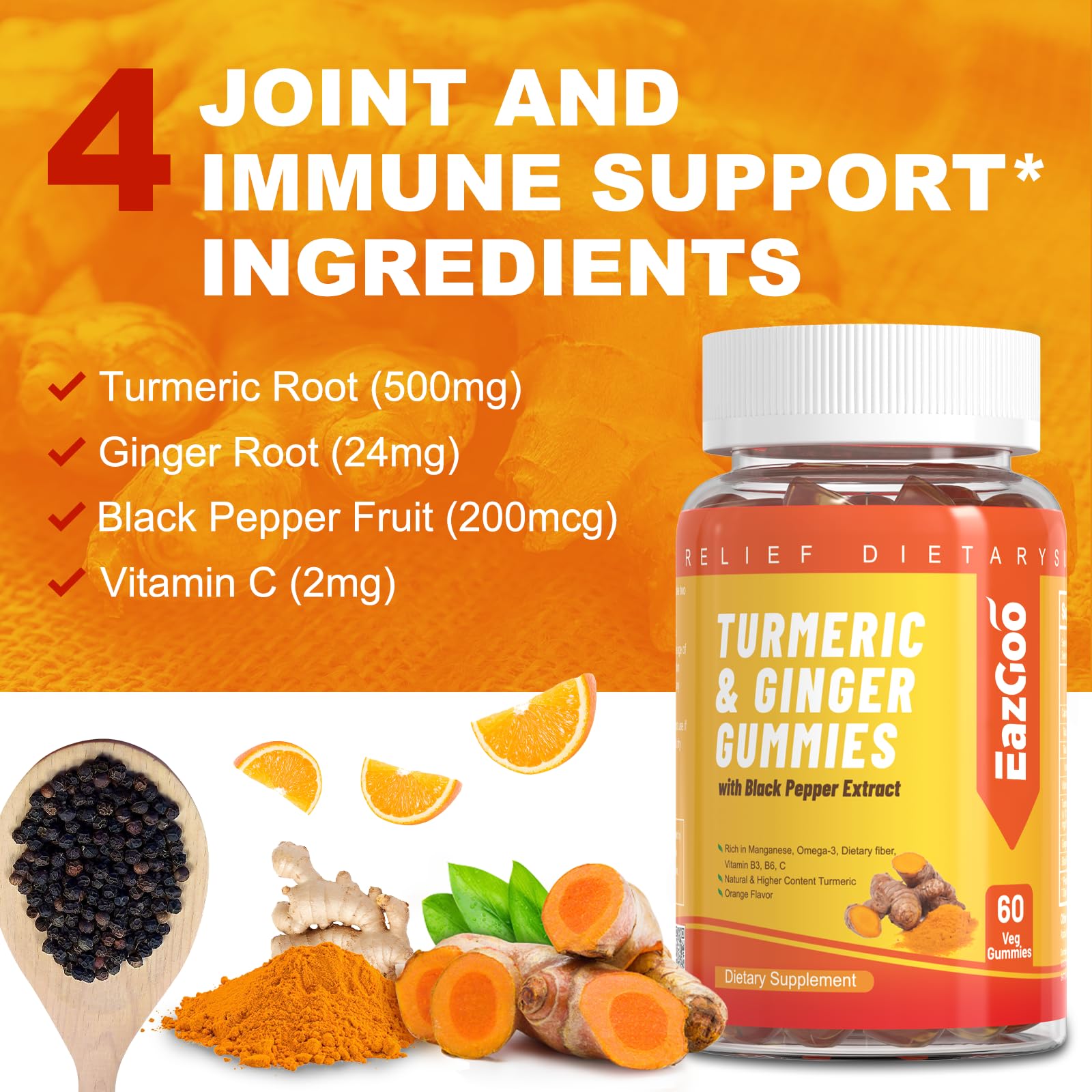 natural turmeric curcumin supplement benefits