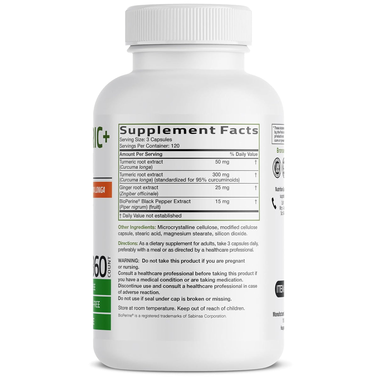 natural turmeric curcumin supplement for vitality