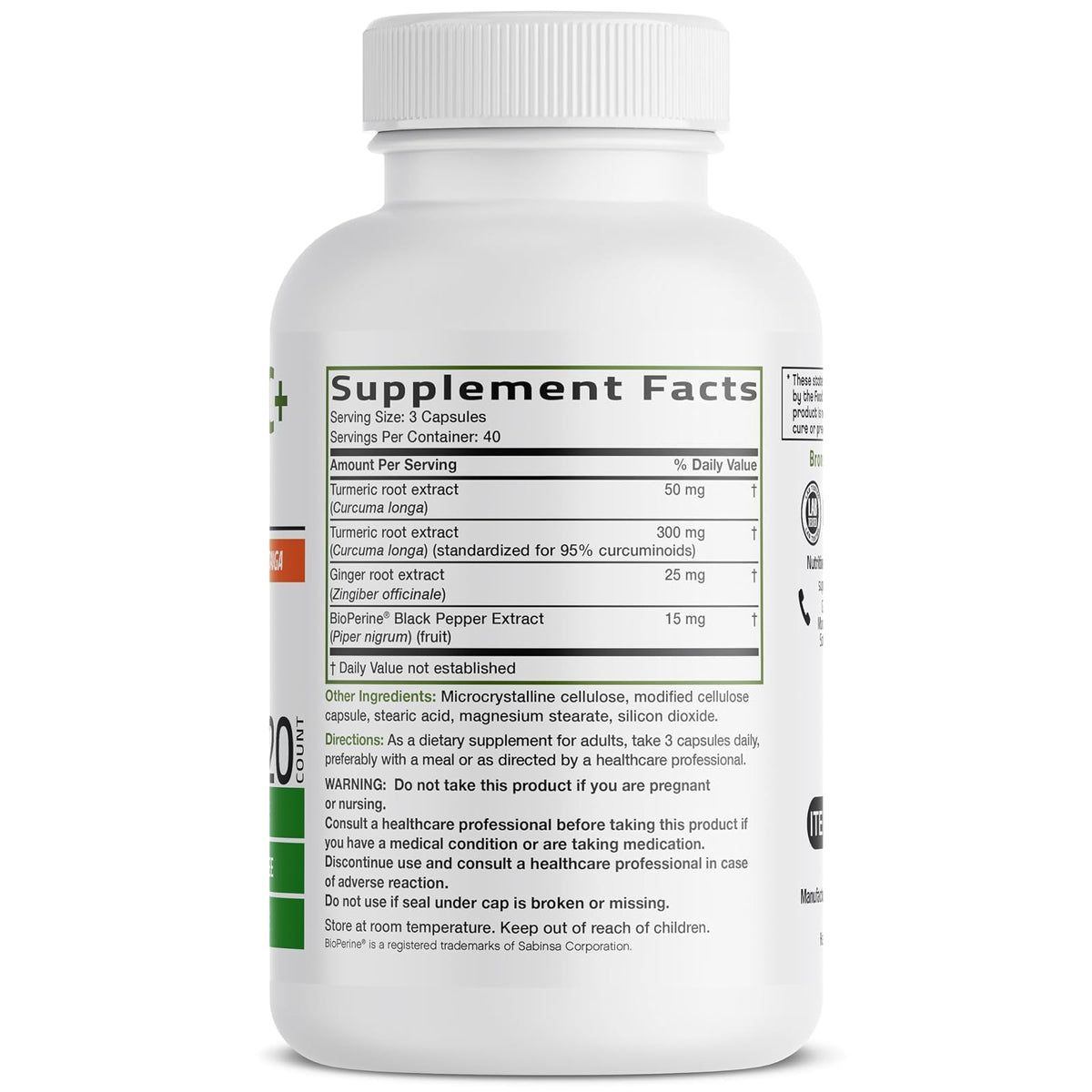 natural turmeric curcumin supplement for wellness
