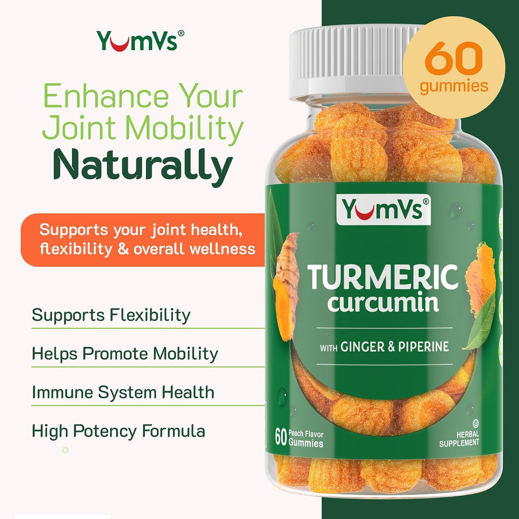 natural turmeric curcumin supplement gummies