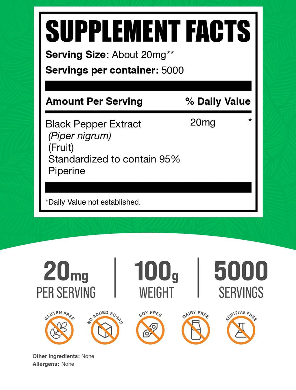 Natural turmeric curcumin supplement powder