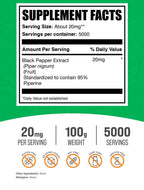 Natural turmeric curcumin supplement powder