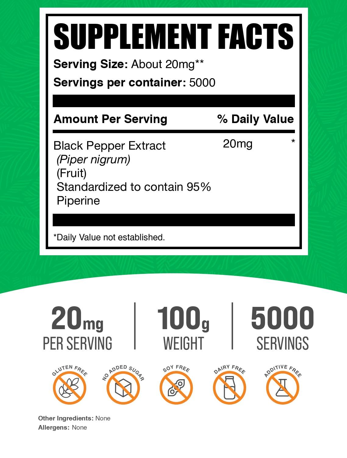 Natural turmeric curcumin supplement powder