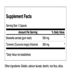 natural turmeric curcumin supplement