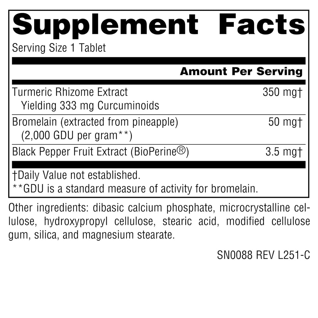 natural turmeric curcumin supplement