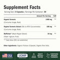 natural turmeric curcumin supplement