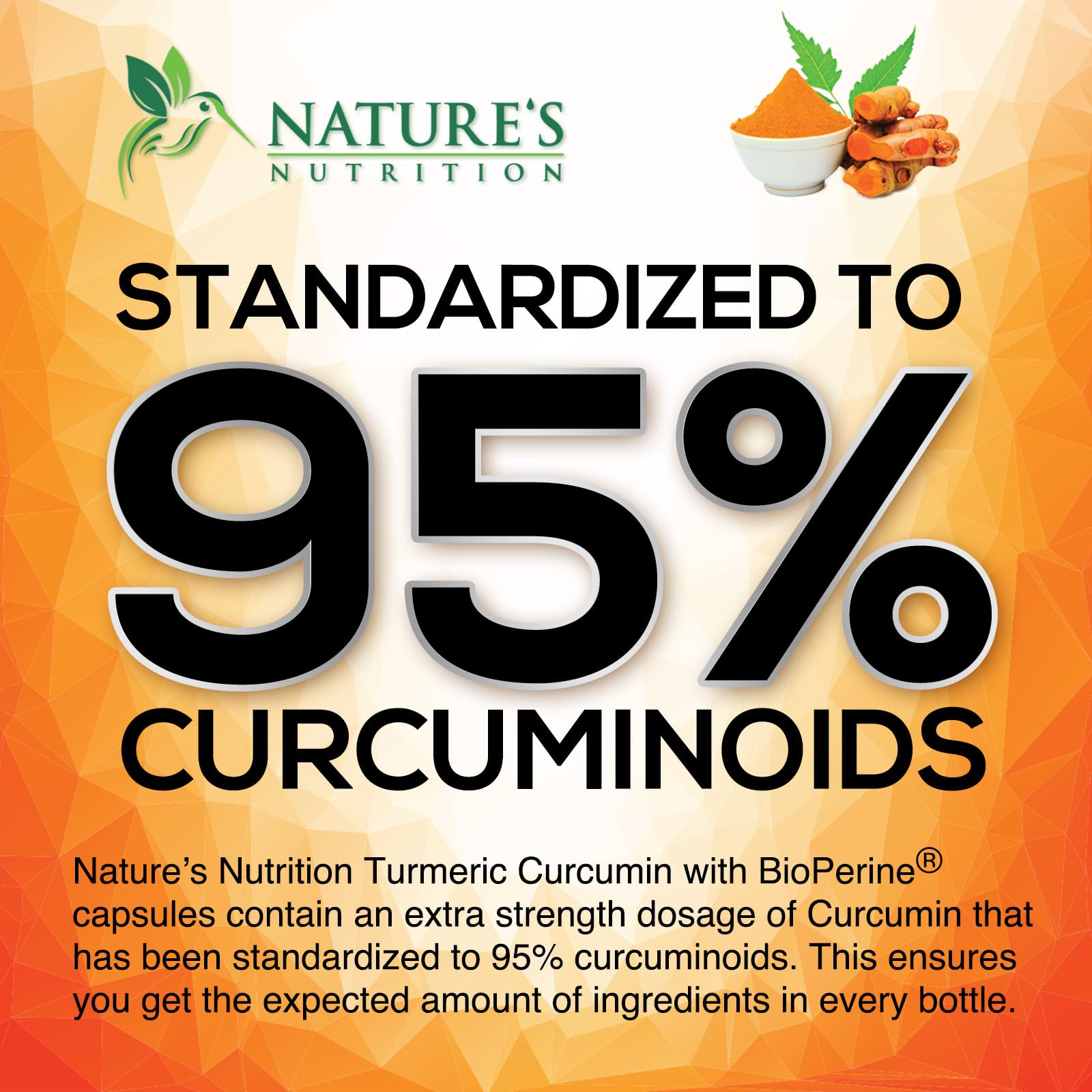 natural turmeric curcumin supplement