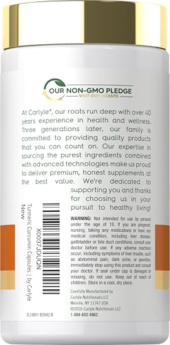Natural turmeric curcumin supplement
