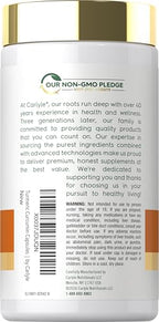 Natural turmeric curcumin supplement
