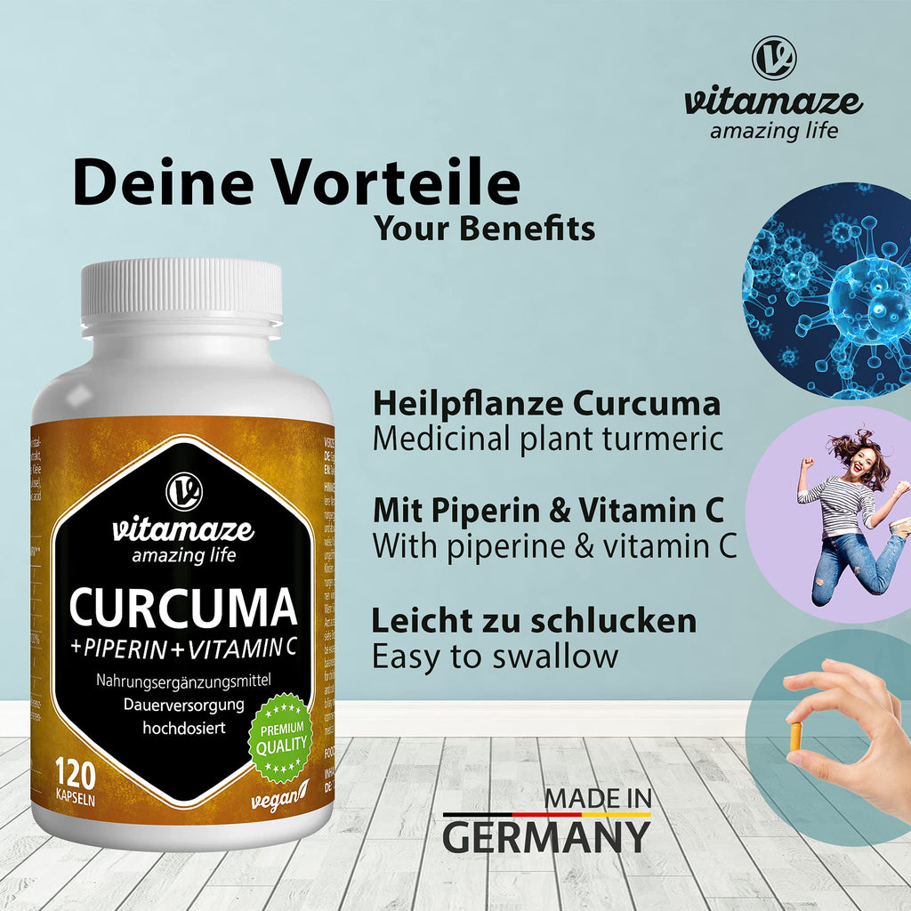 natural turmeric curcumin supplement