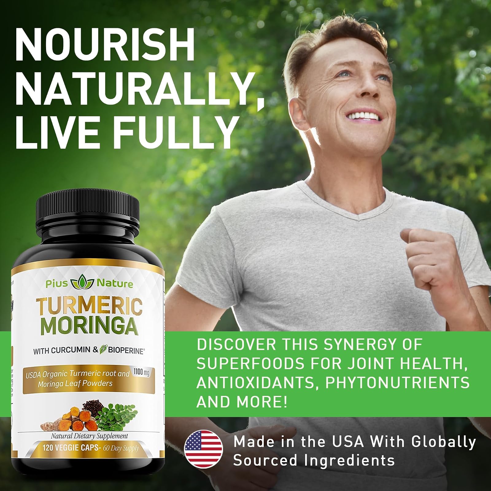 natural turmeric curcumin supplement